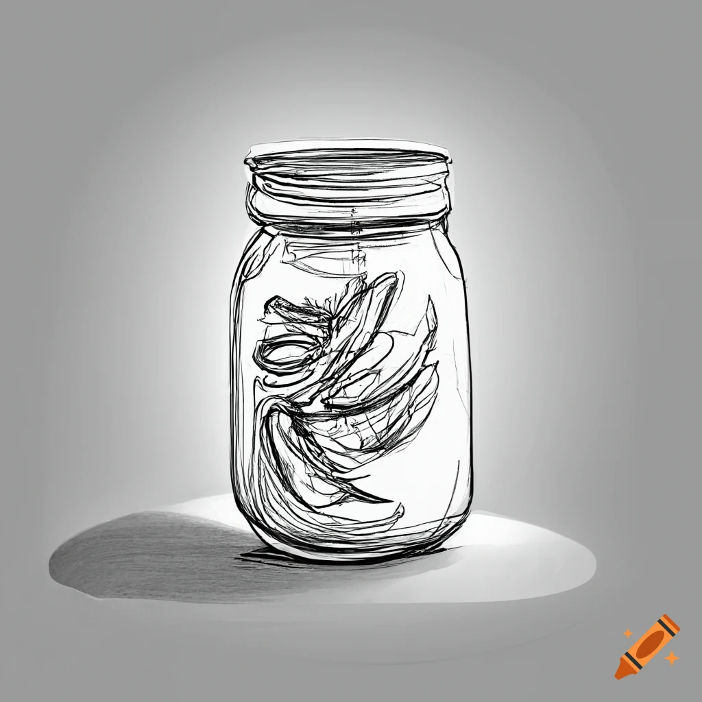 Continuous line drawing of a tomato can on Craiyon