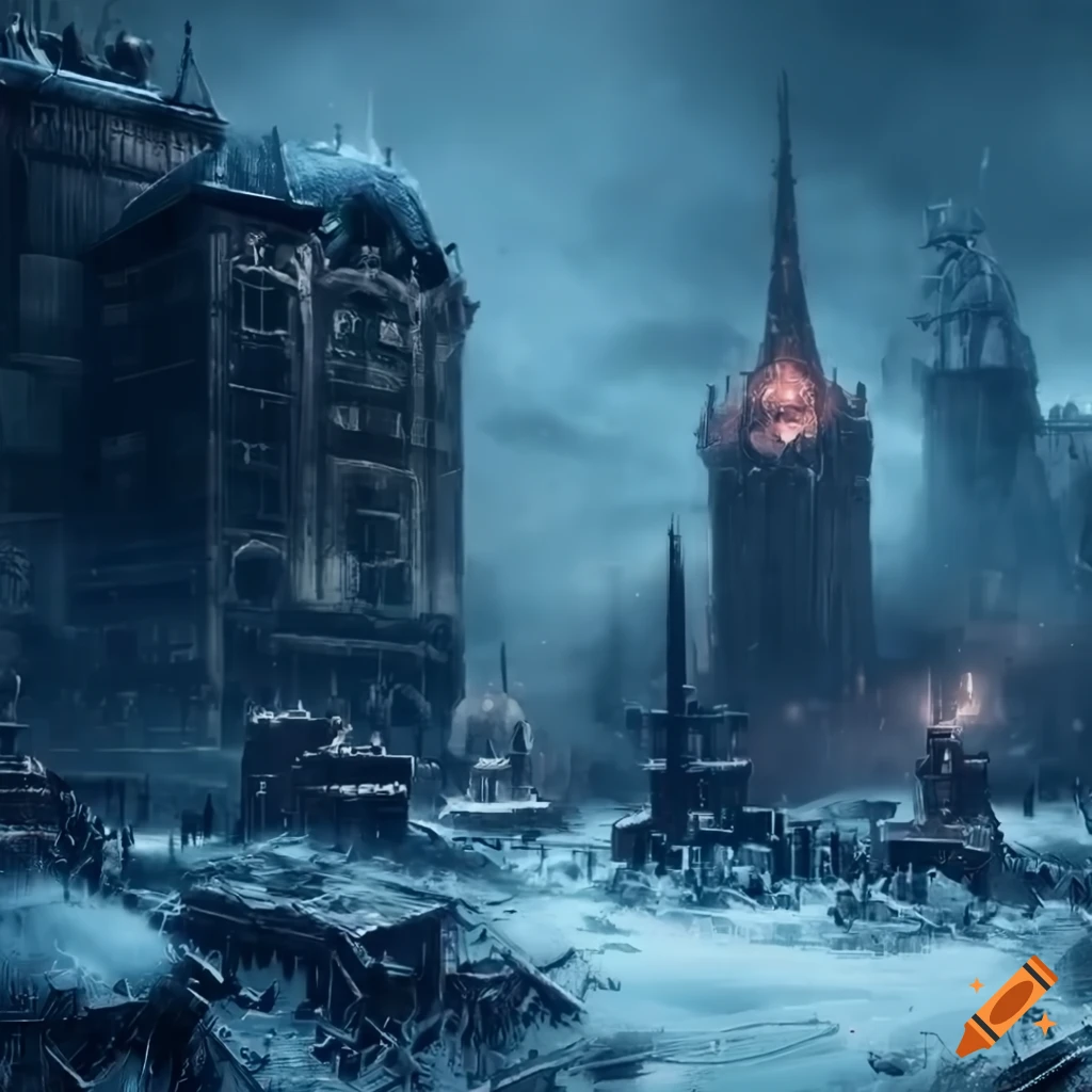 Frostpunk video game screenshot