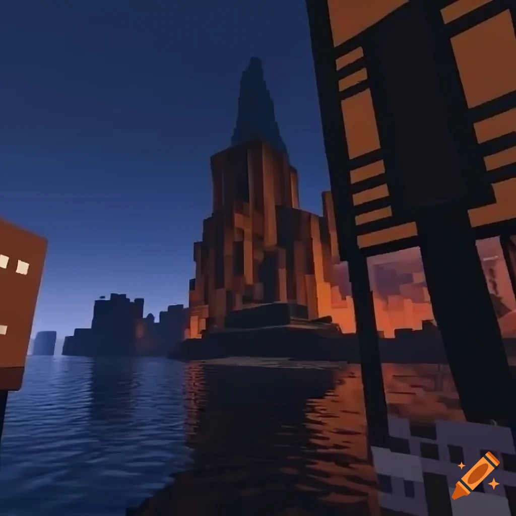 Minecraft's wss servers on Craiyon