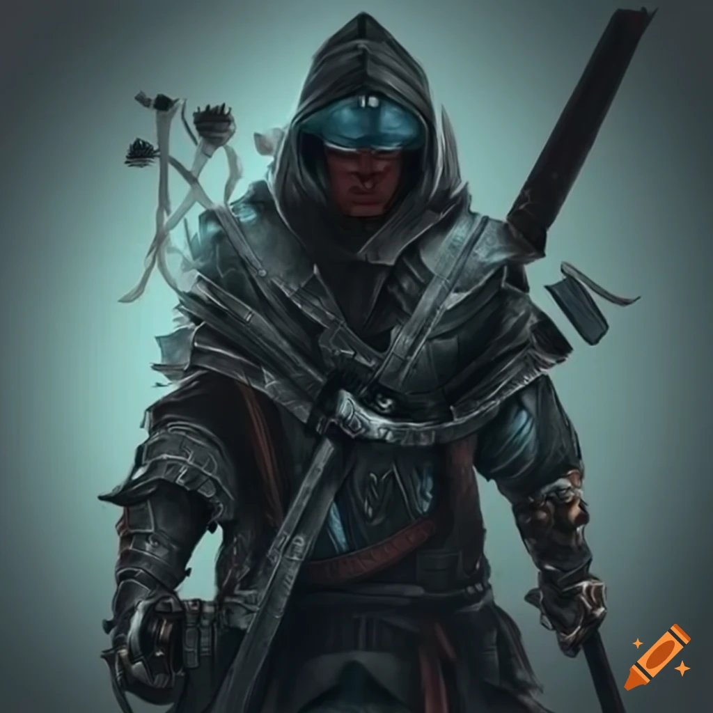 Image of a ronin on Craiyon