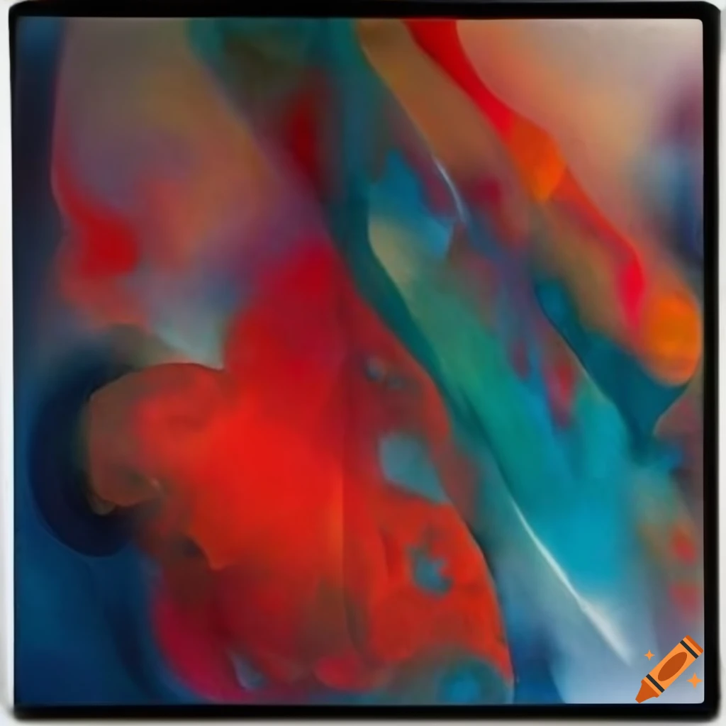 Abstract artwork depicting sorrow