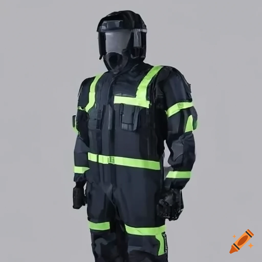 High-tech suit for sappers on Craiyon