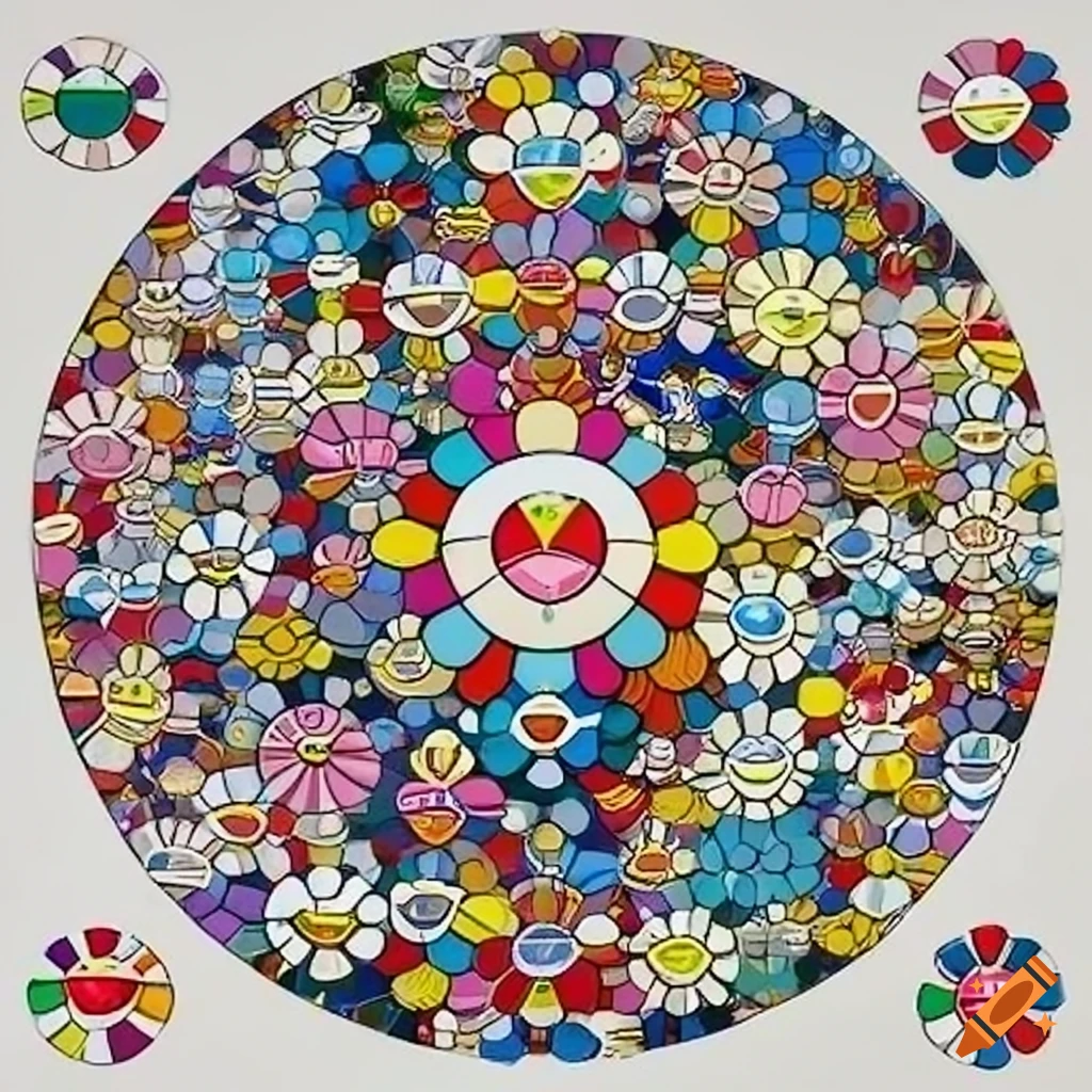 Dragonlance artwork by takashi murakami on Craiyon