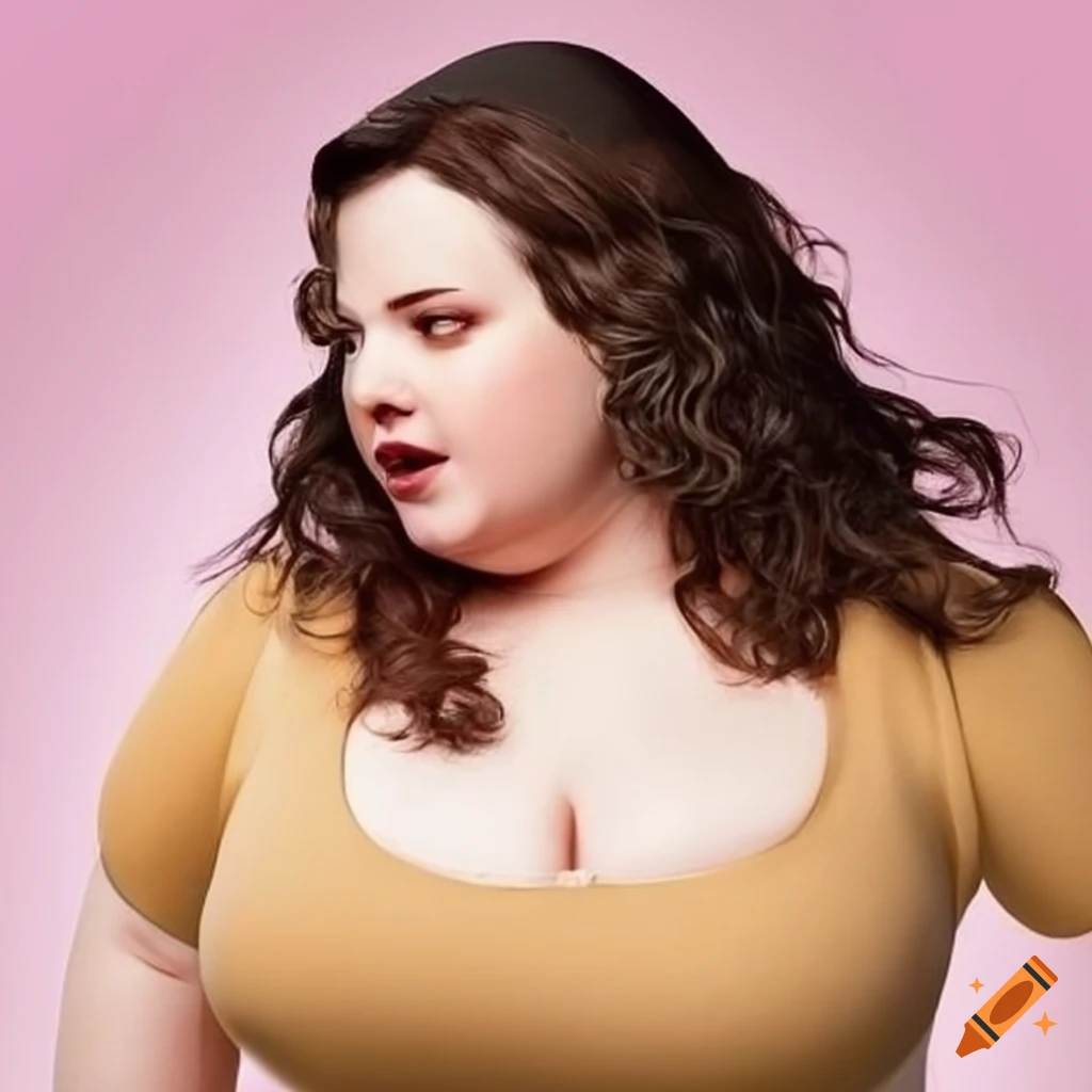 Mid-age plus size woman on Craiyon