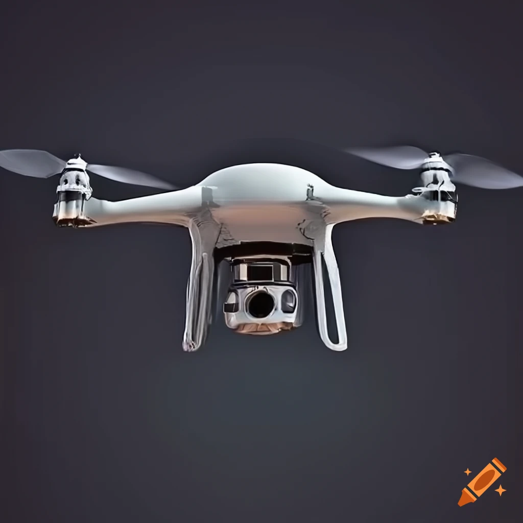 Realistic drone image