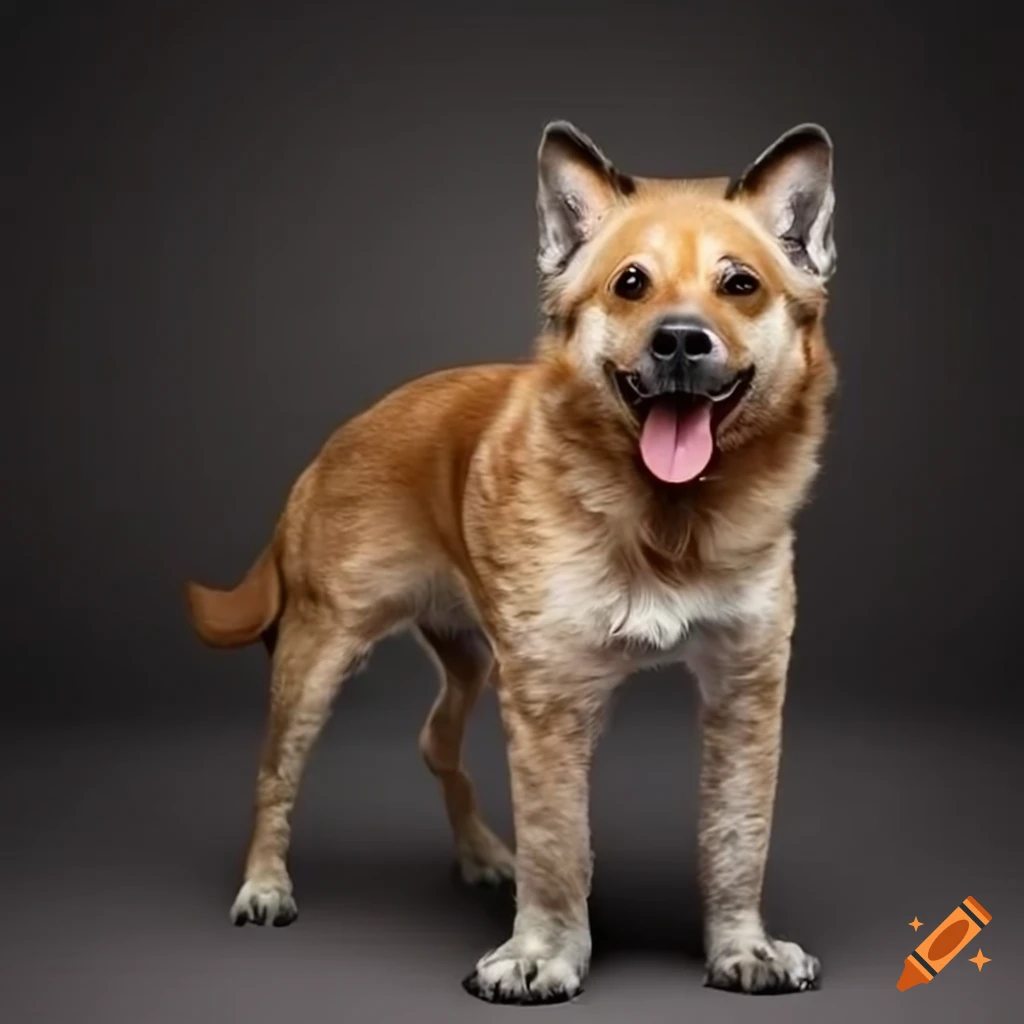 Realistic photo of a dog on Craiyon