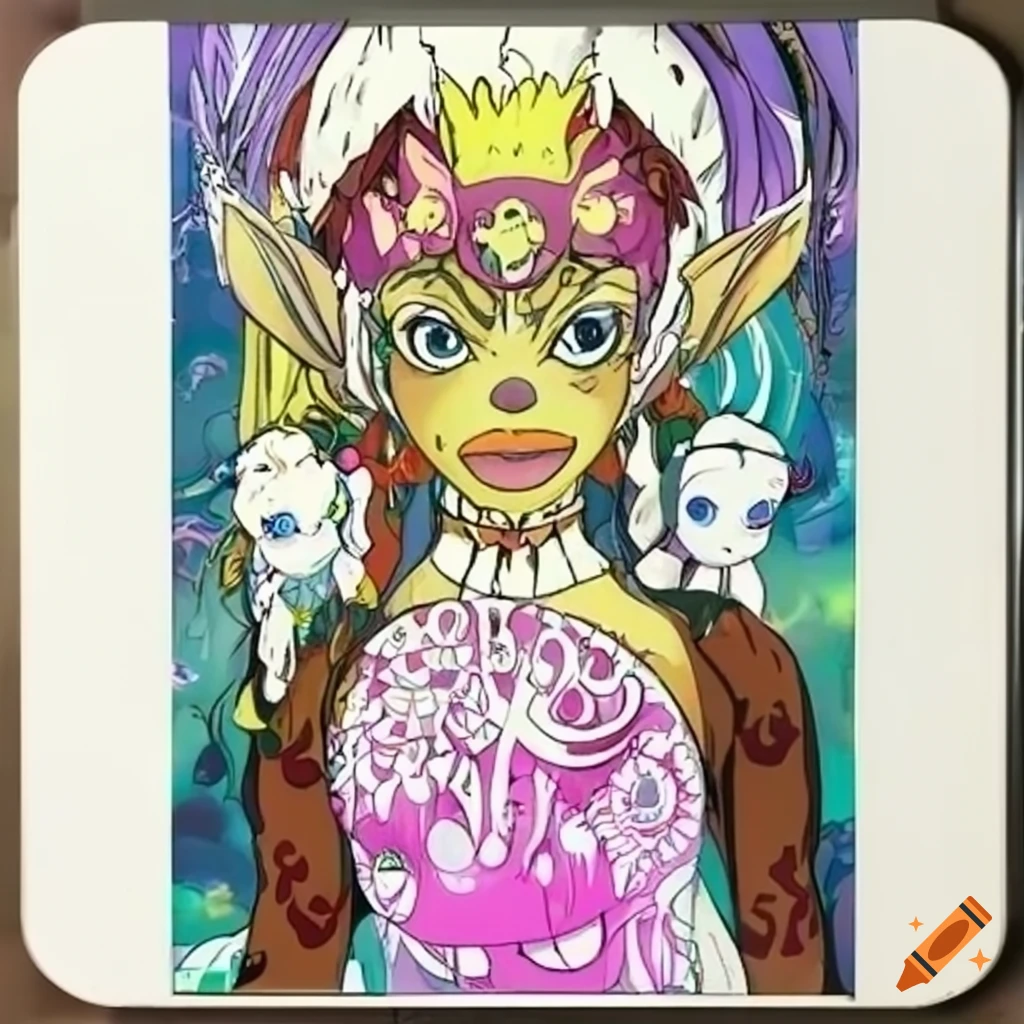 Takashi murakami's depiction of elfquest