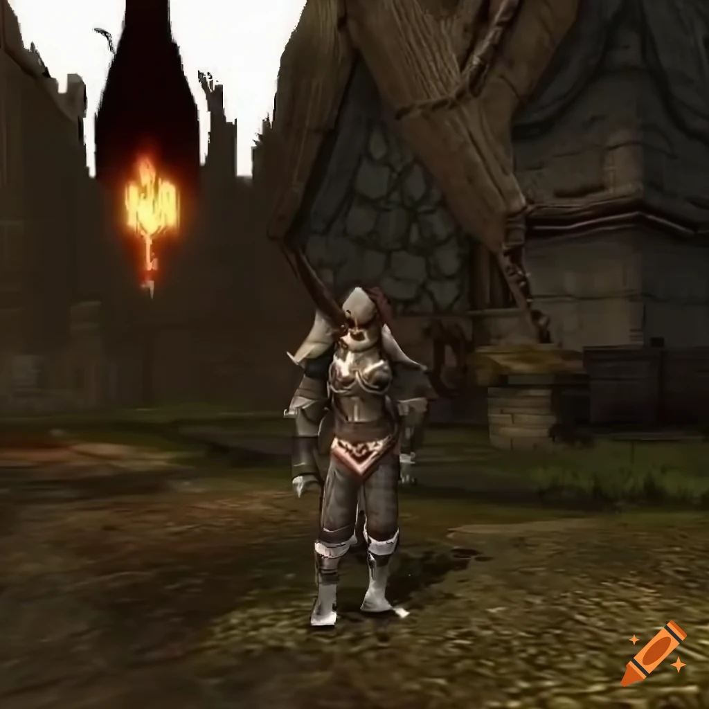 Classic mmorpg experiences on Craiyon