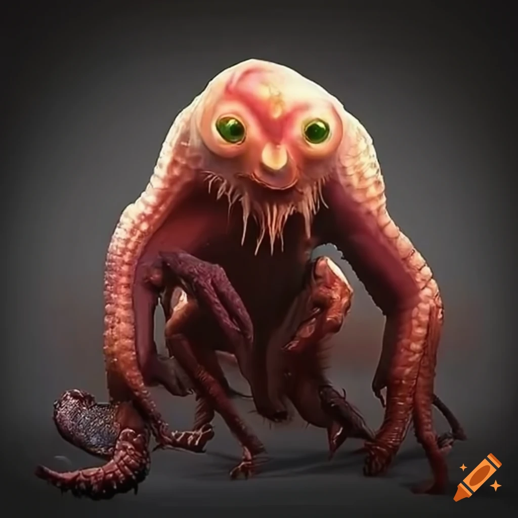 Artwork of a unique and mysterious creature