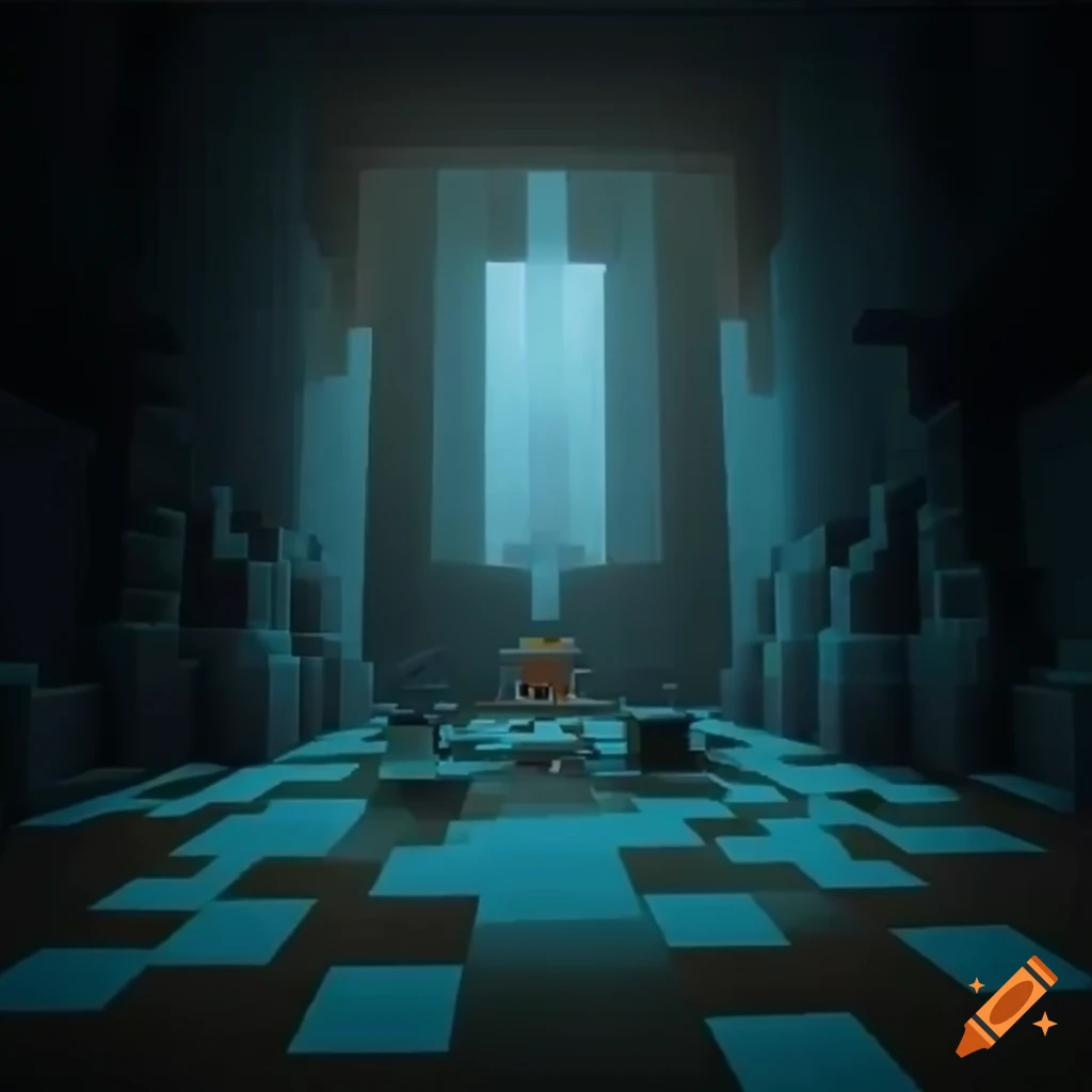 Minecraft updates logo on Craiyon