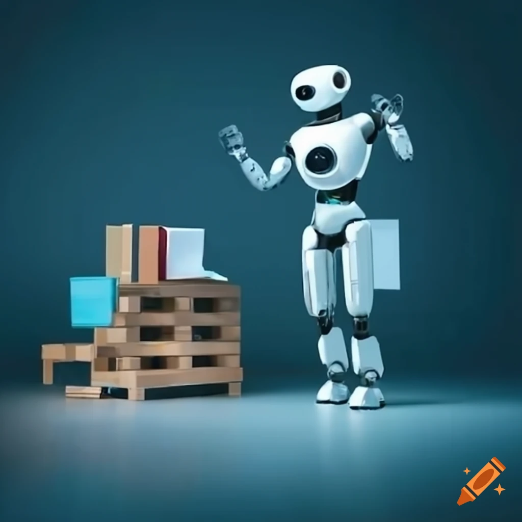 Robot agent arranging items on a pallet