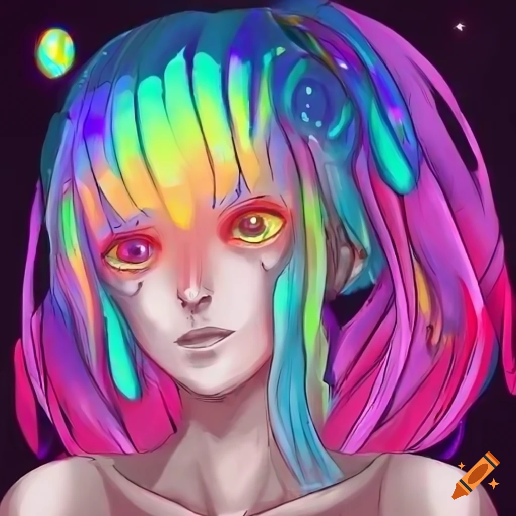 Image of an alien character on Craiyon