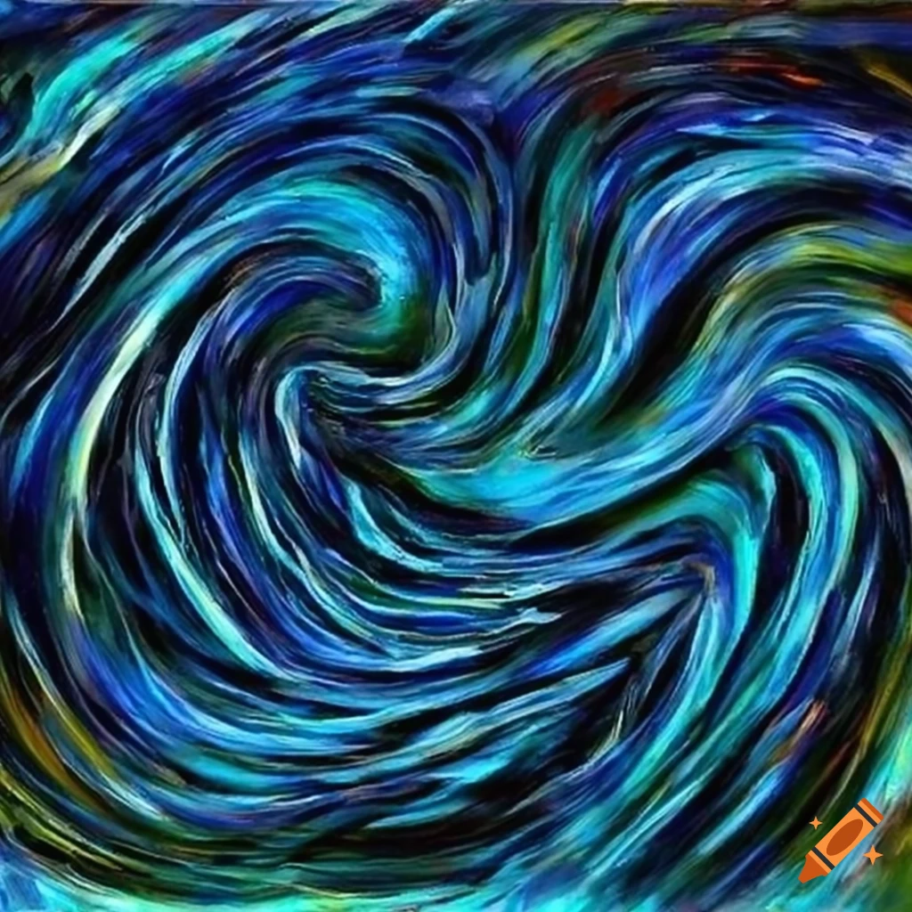 Orphism abstract painting of Beethoven's 5th symphony on Craiyon