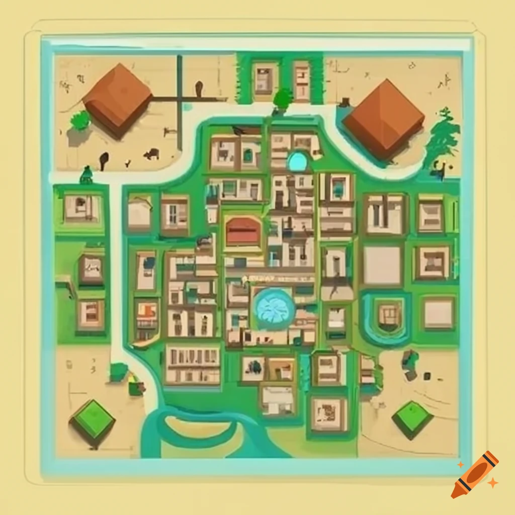 Village Map On A Grid On Craiyon village-map-on-a-grid-on-craiyon