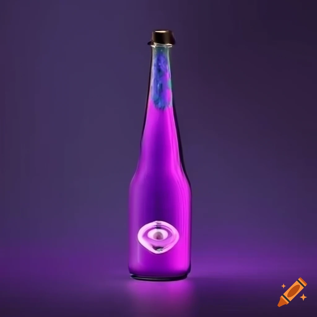 Purple beer on Craiyon