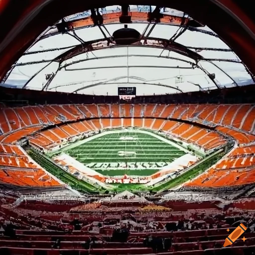 Bengals stadium during a football game