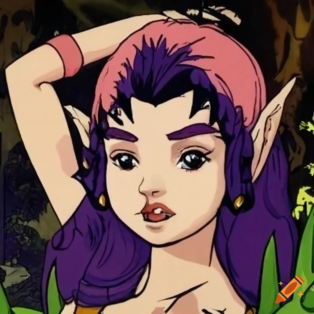 Artwork of elfquest by chiho aoshima on Craiyon