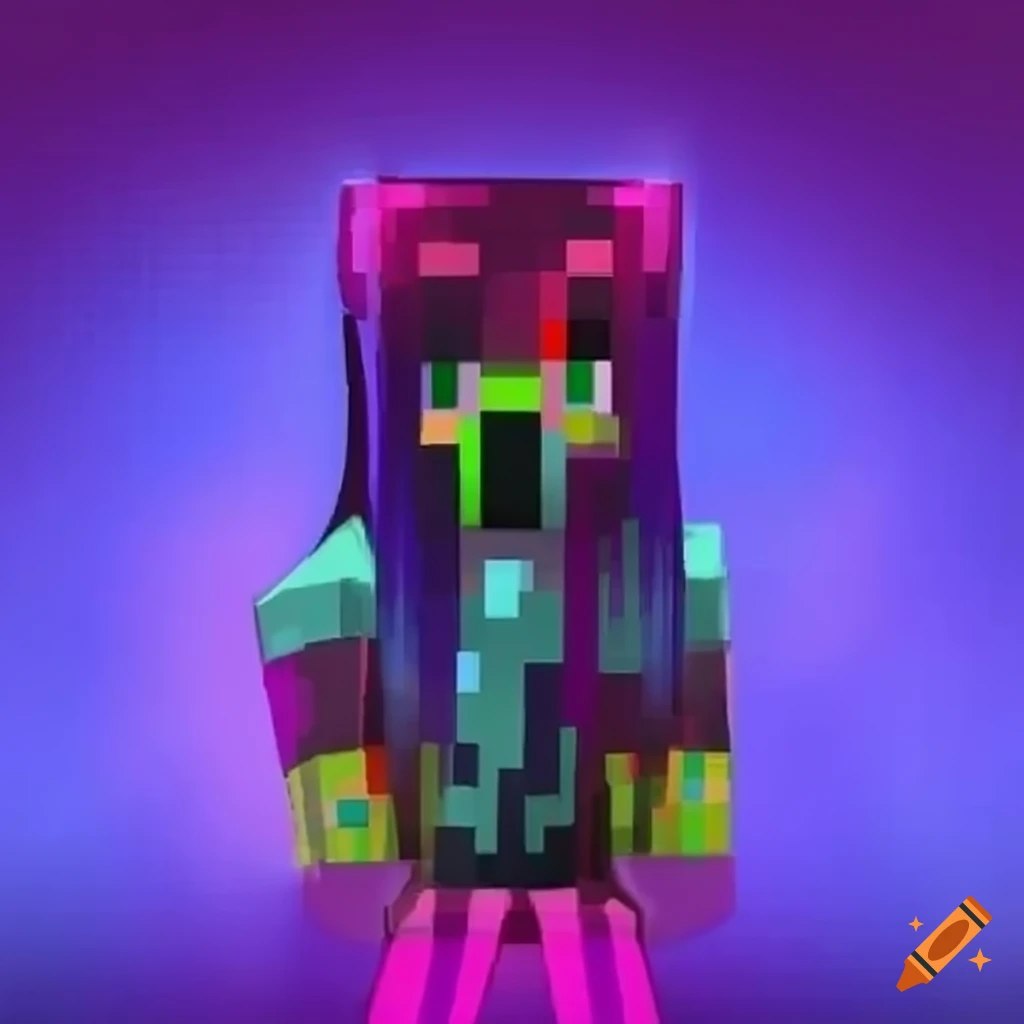 Minecraft hosting platform logo on Craiyon