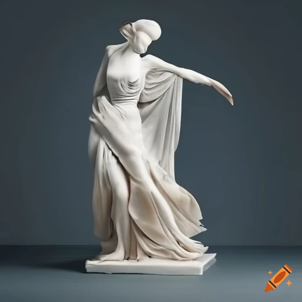 Sculpture of white doves by antonio canova