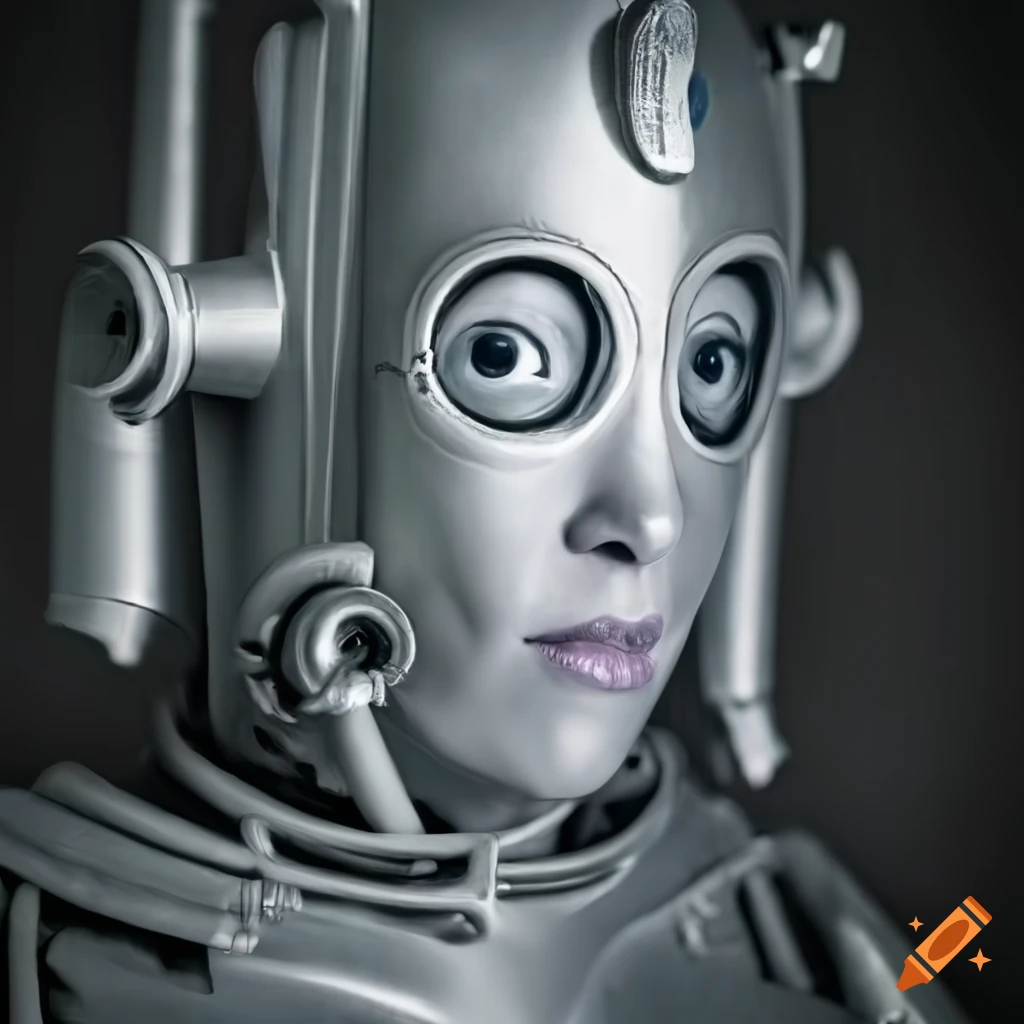 Portrait of nerine storm thompson as a cyberman