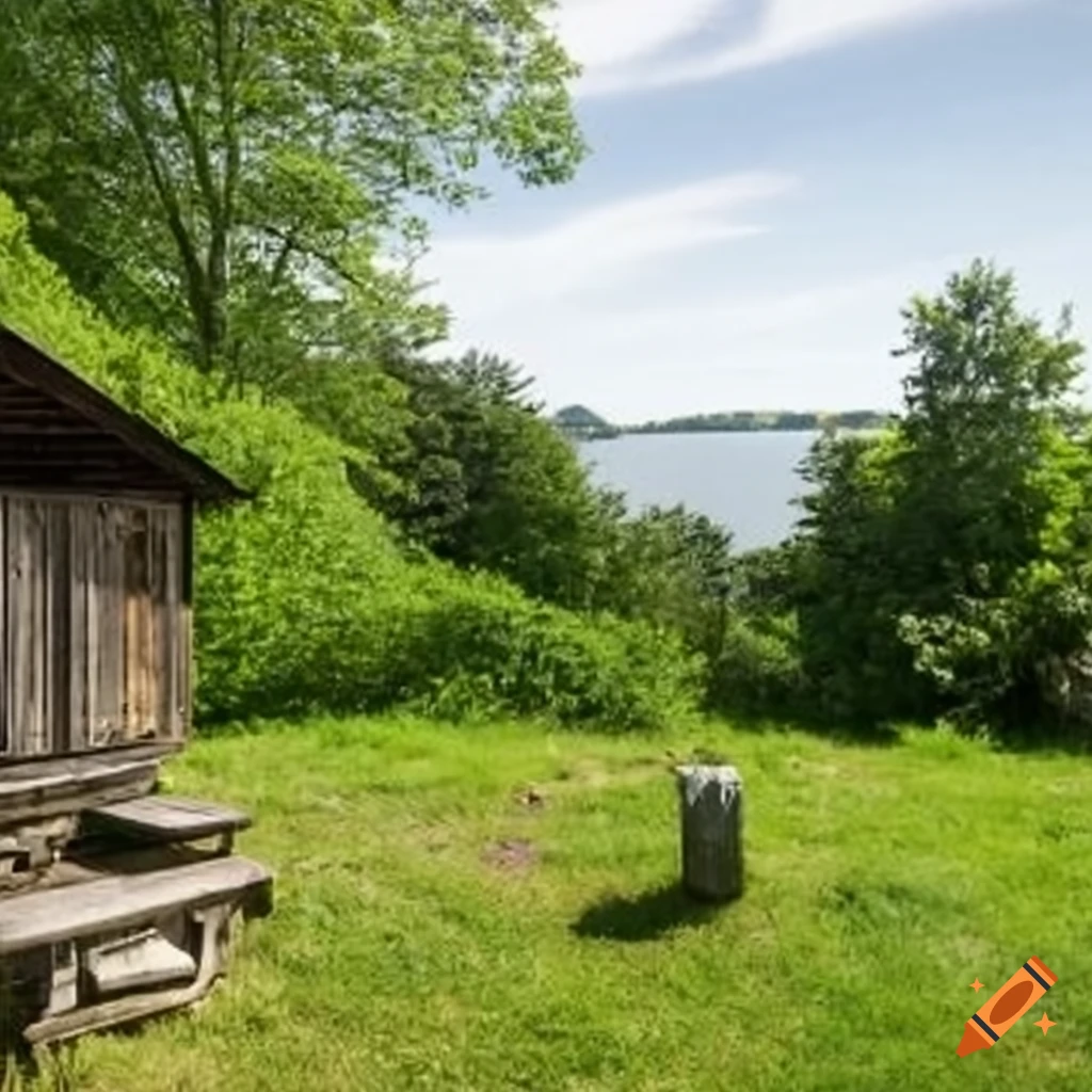 Image of a peaceful spot in nature on Craiyon