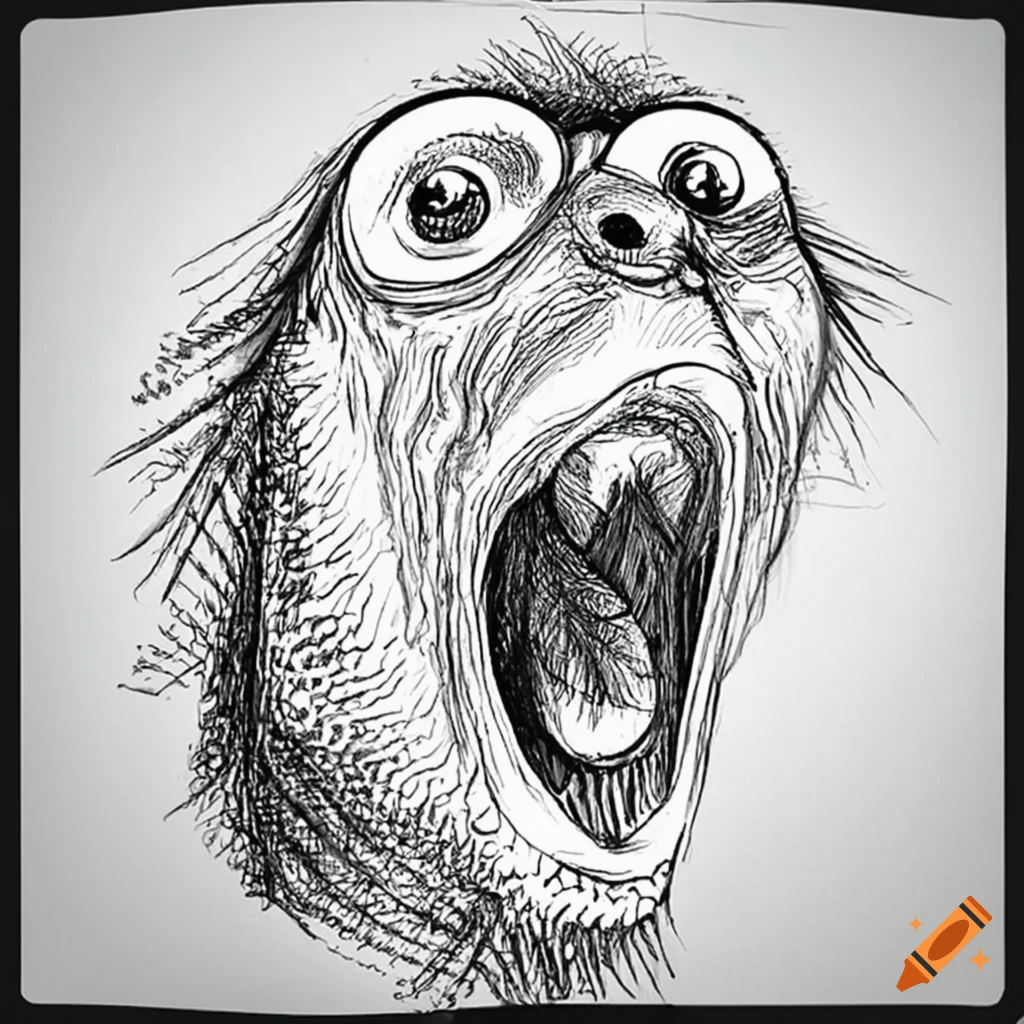 Funny artwork on Craiyon