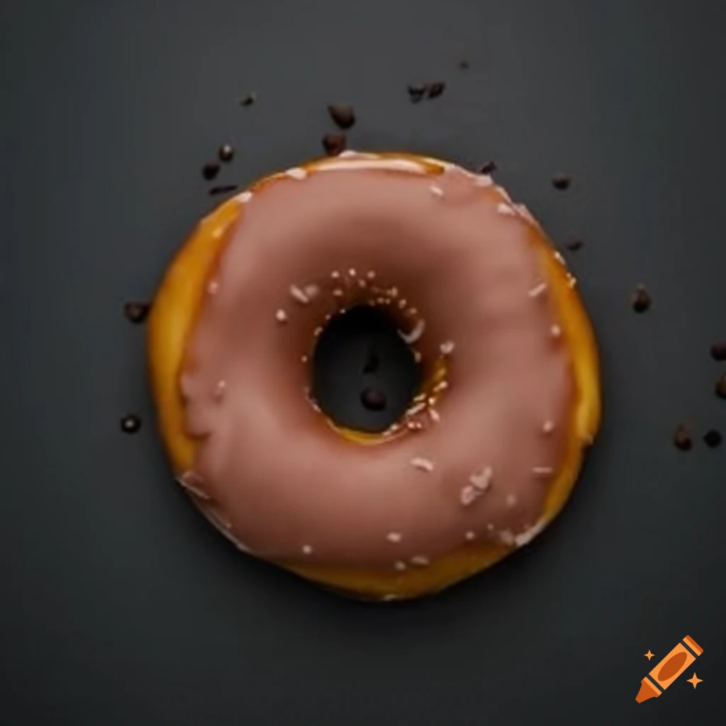 Espresso flavored donut