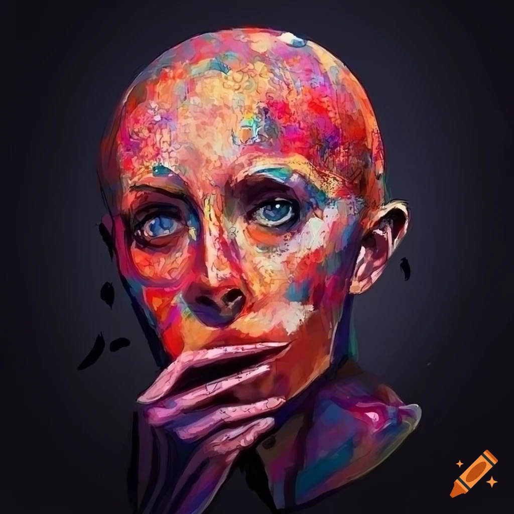 Minimalist artwork with simple shapes