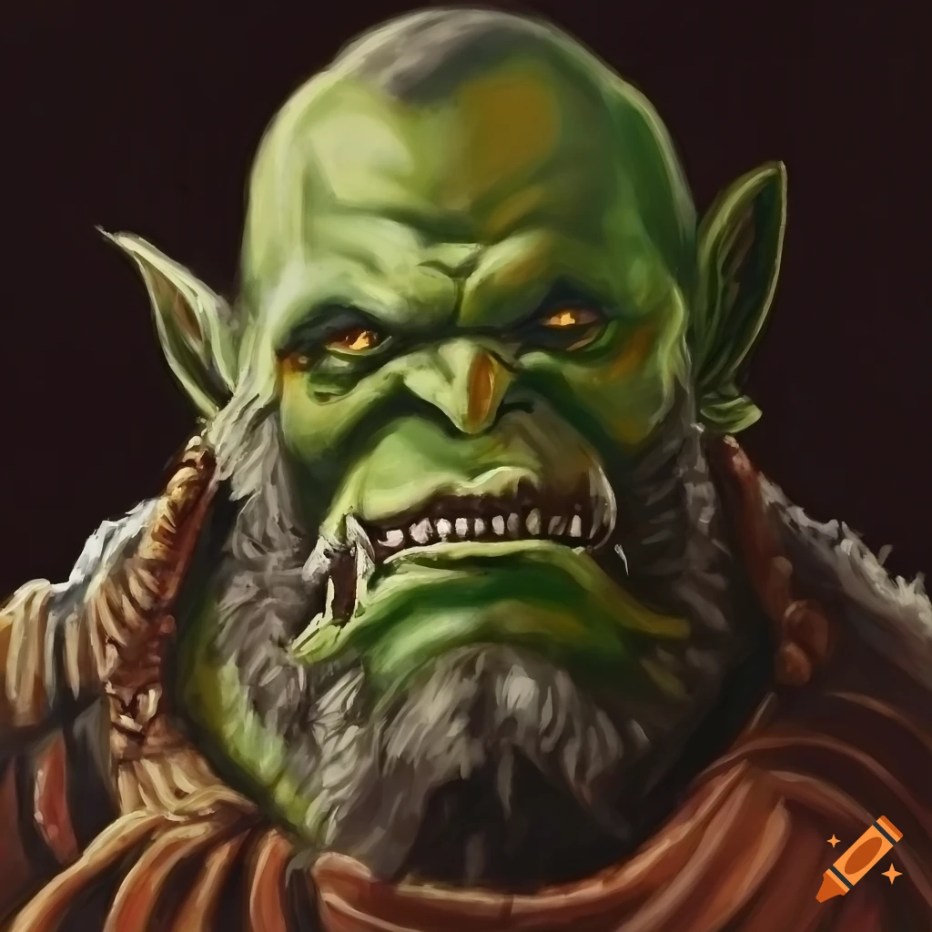 Portrait of an orc