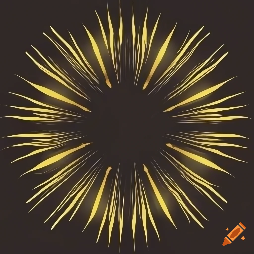 Black line burst on Craiyon