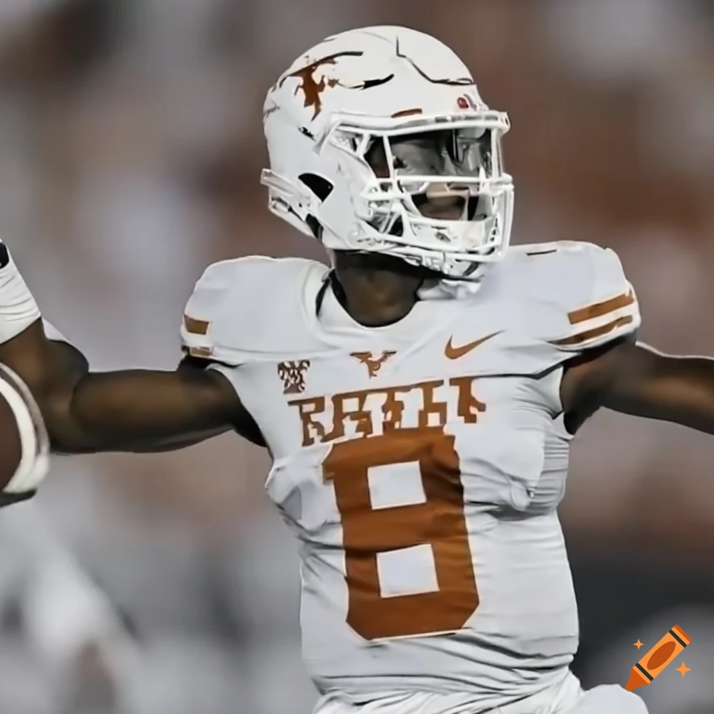Malik murphy throwing a football pass on Craiyon