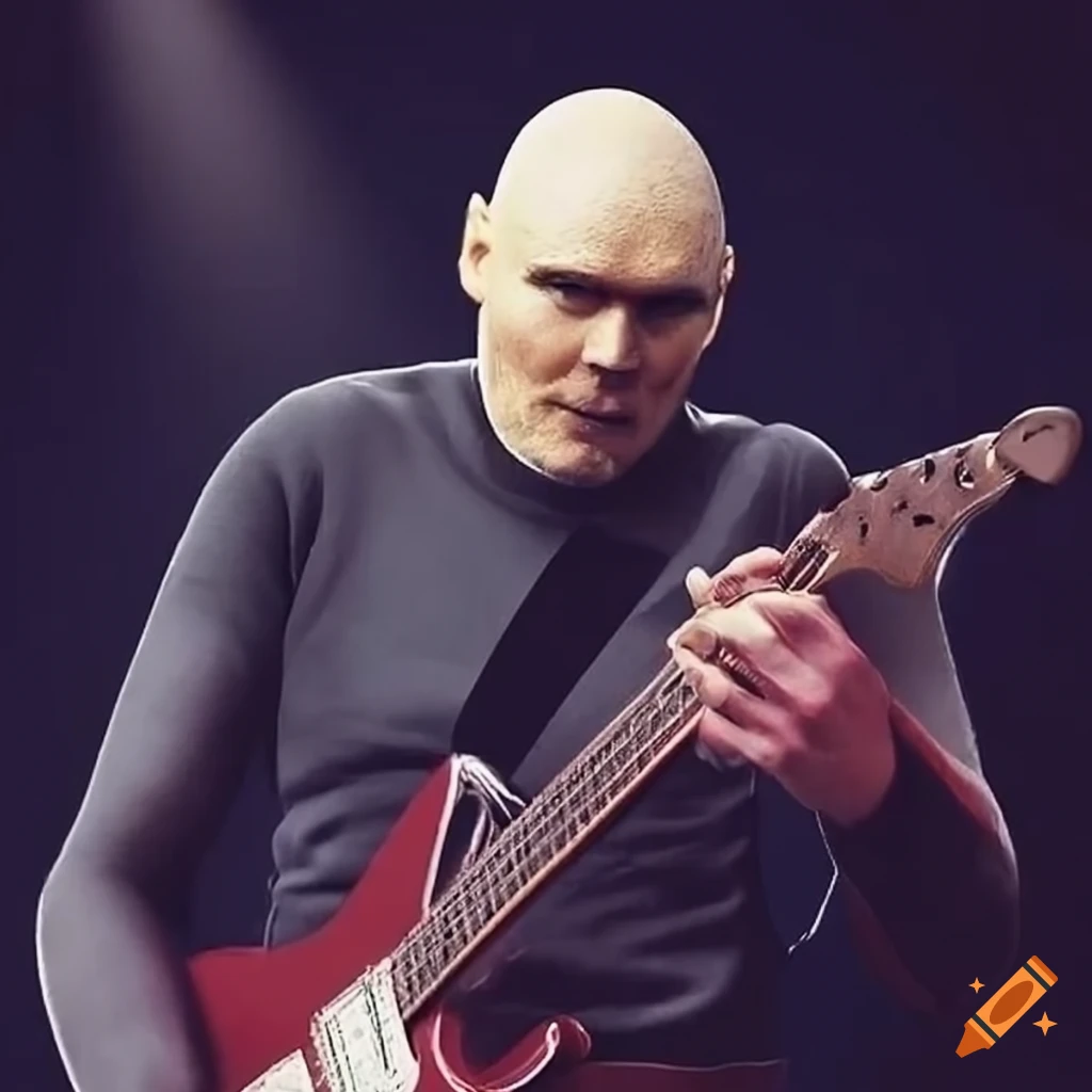 Billy corgan cowboy on Craiyon