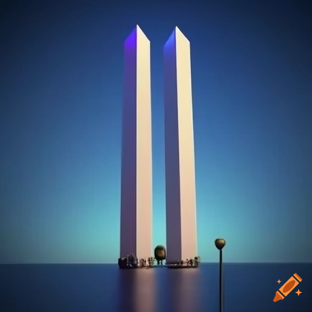 Pixar-style 3D representation of the 9/11 event on Craiyon