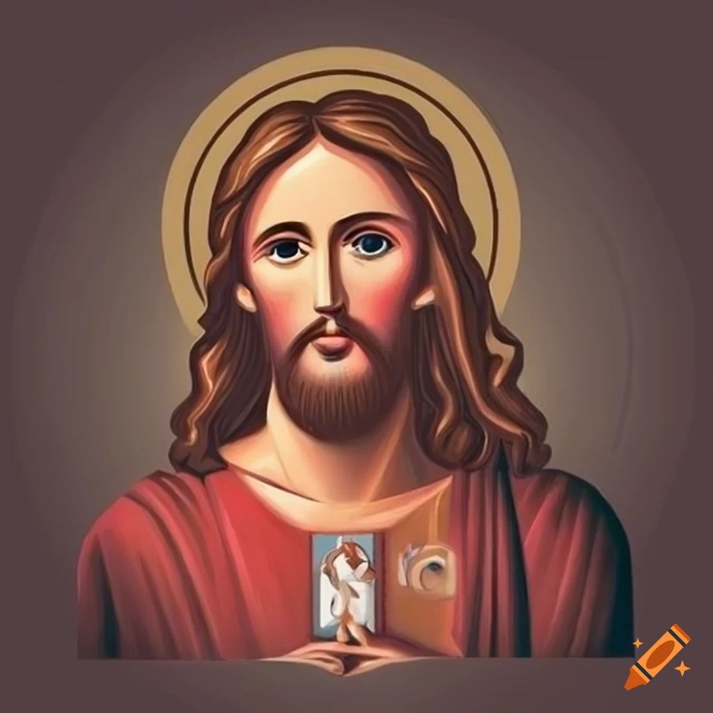 Hyper realistic closeup of bible icons on Craiyon