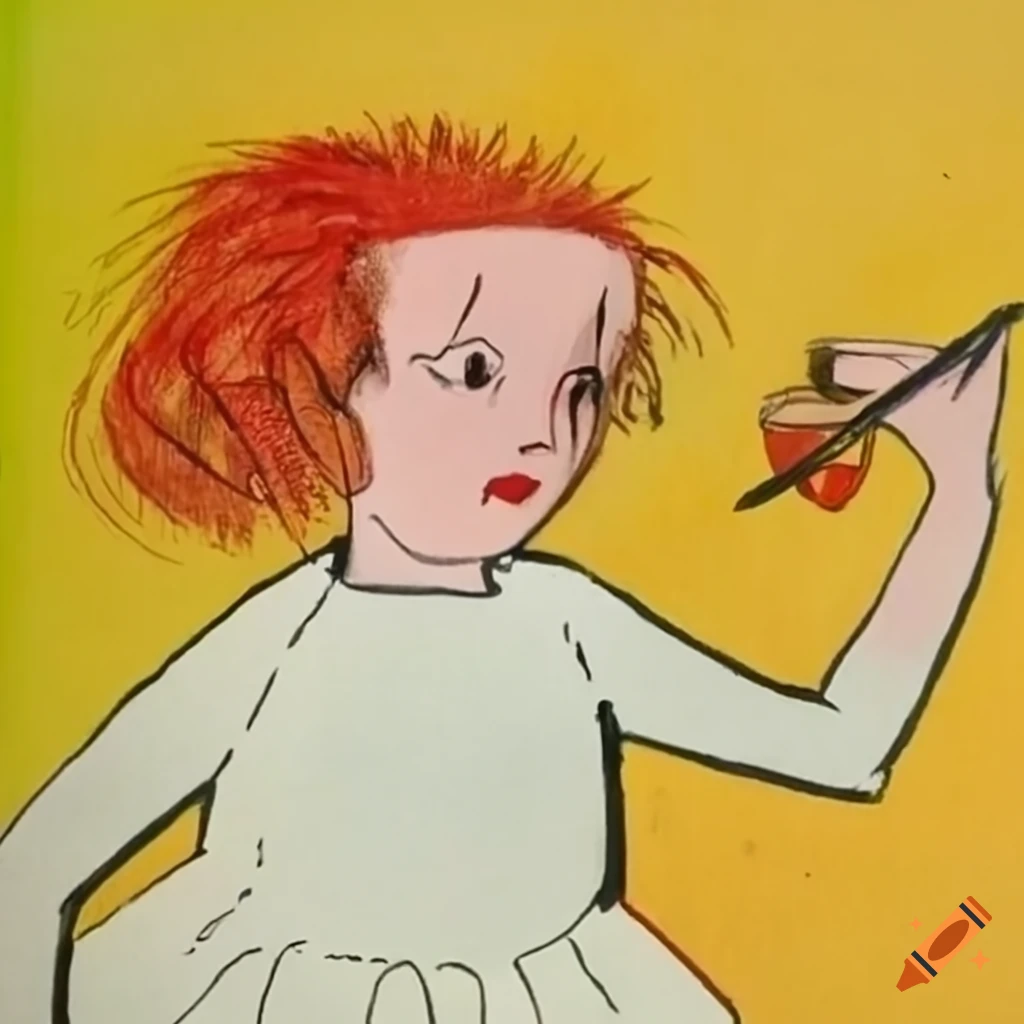 Illustration of the prime of miss jean brodie book cover on Craiyon