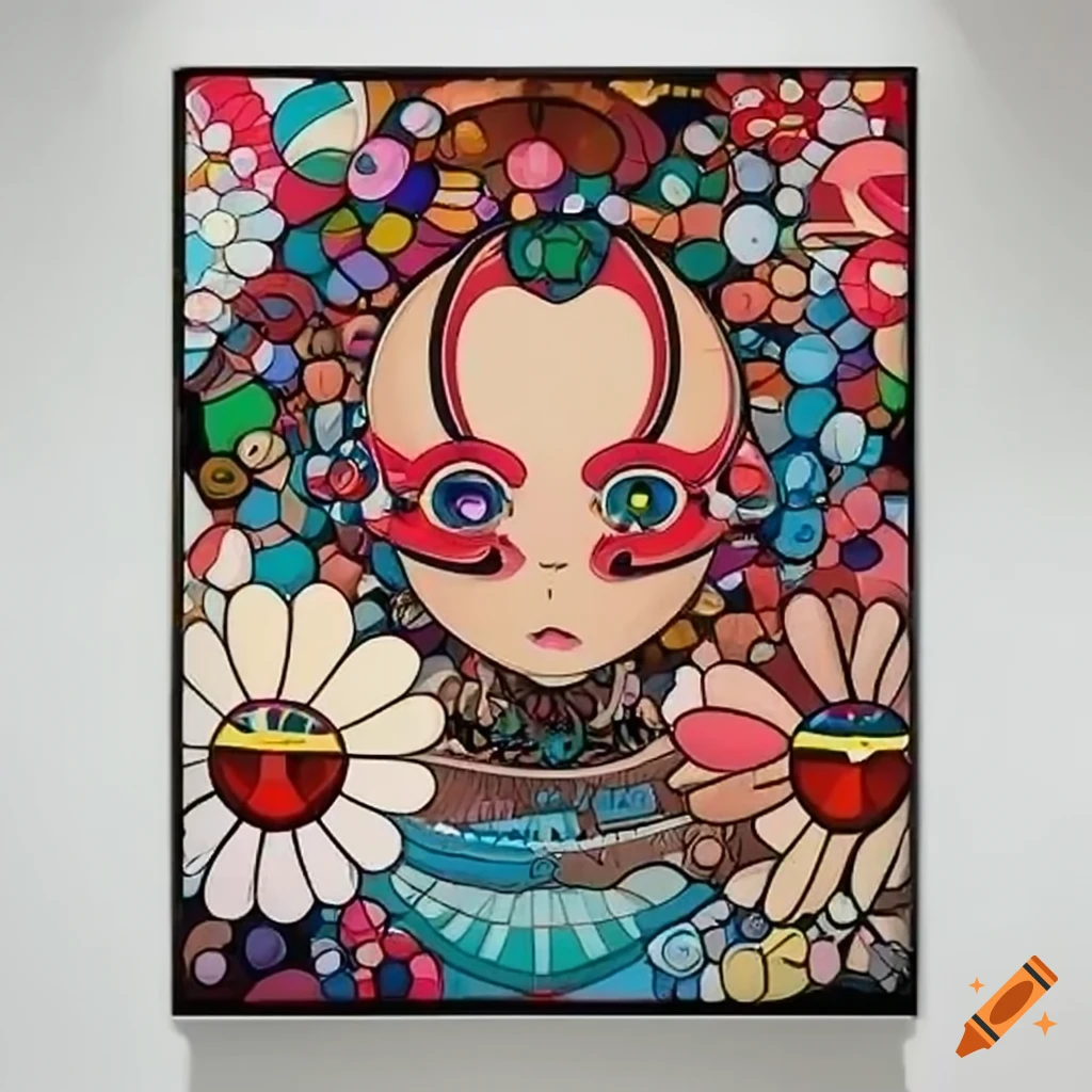 Artwork by takashi murakami on Craiyon