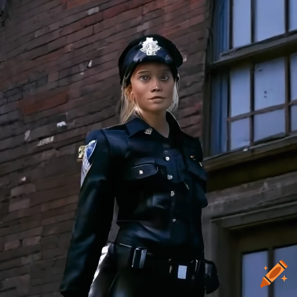 Photorealistic scene of patsy kensit in action on Craiyon