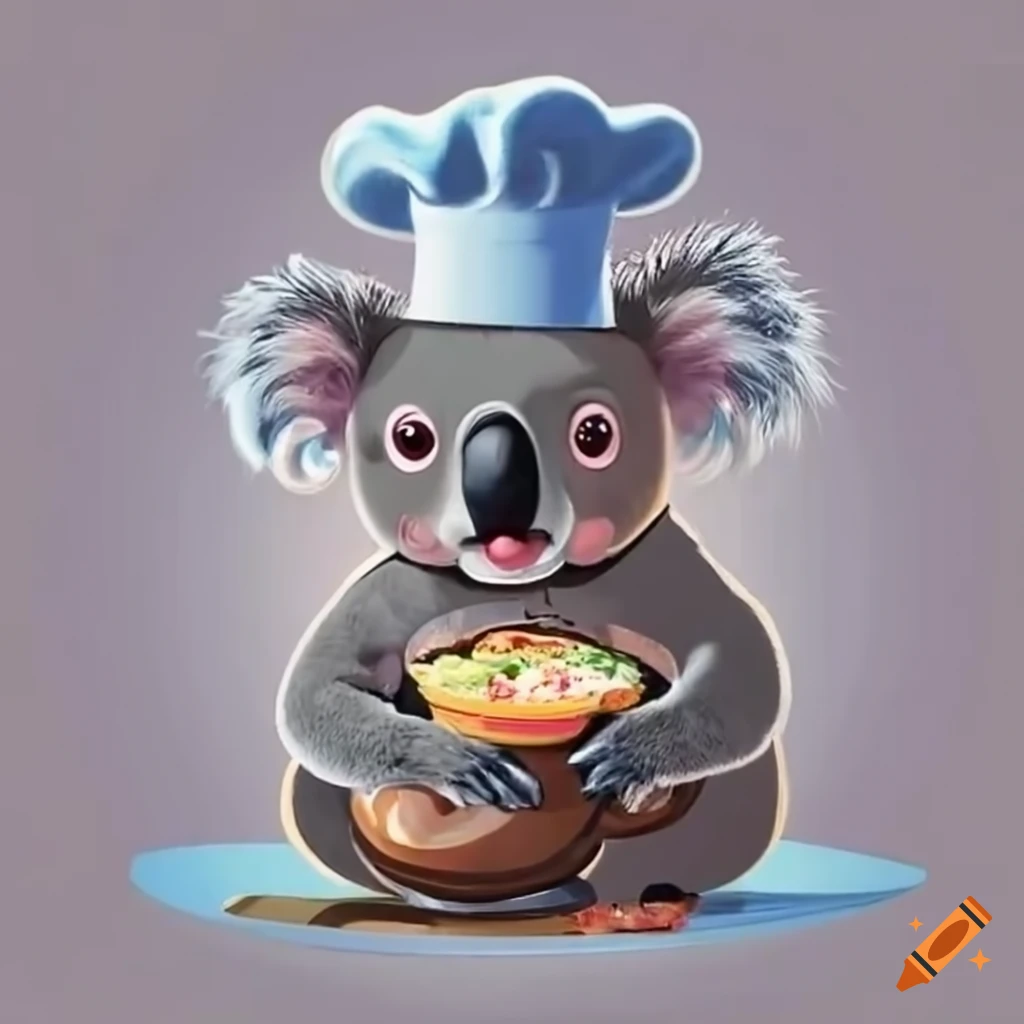 Multiple koalas eating pizza on Craiyon