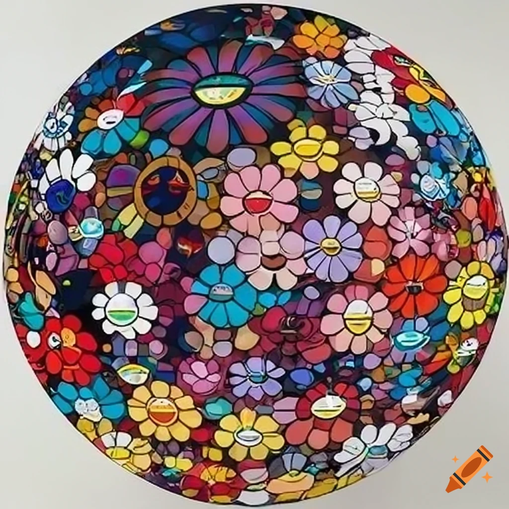 Artwork by takashi murakami on Craiyon
