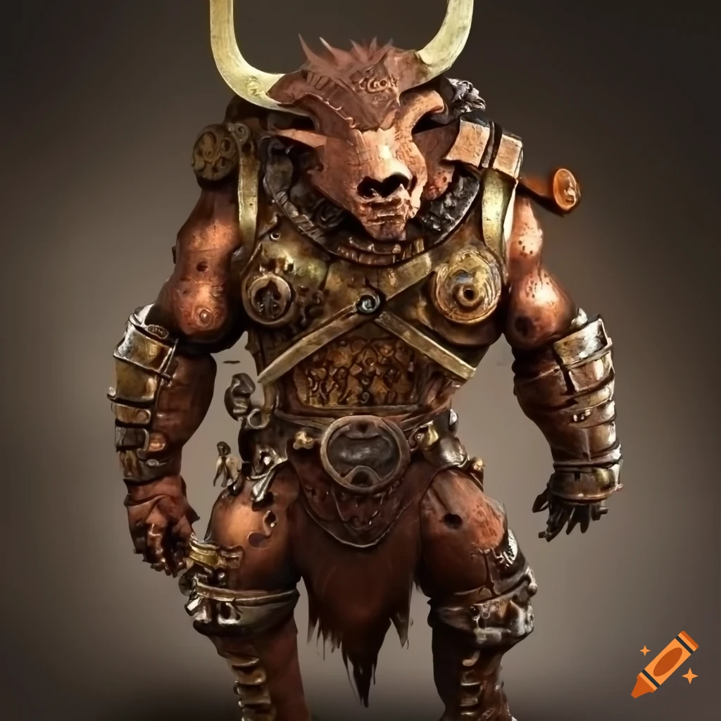 Steampunk war goat on Craiyon