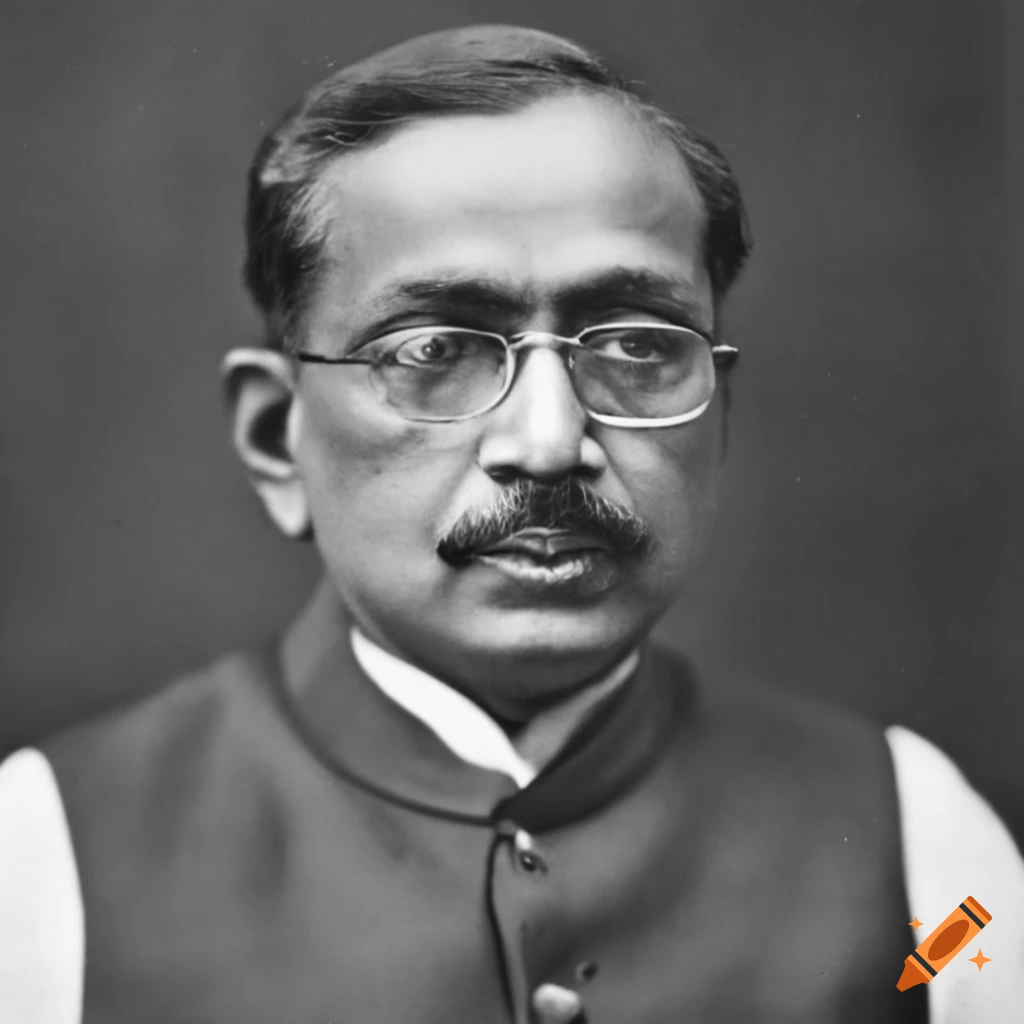 Portrait of a revolutionary indian politician