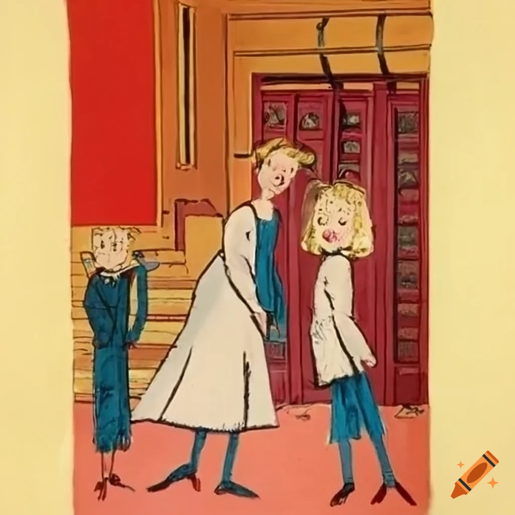 Illustration of the prime of miss jean brodie book cover