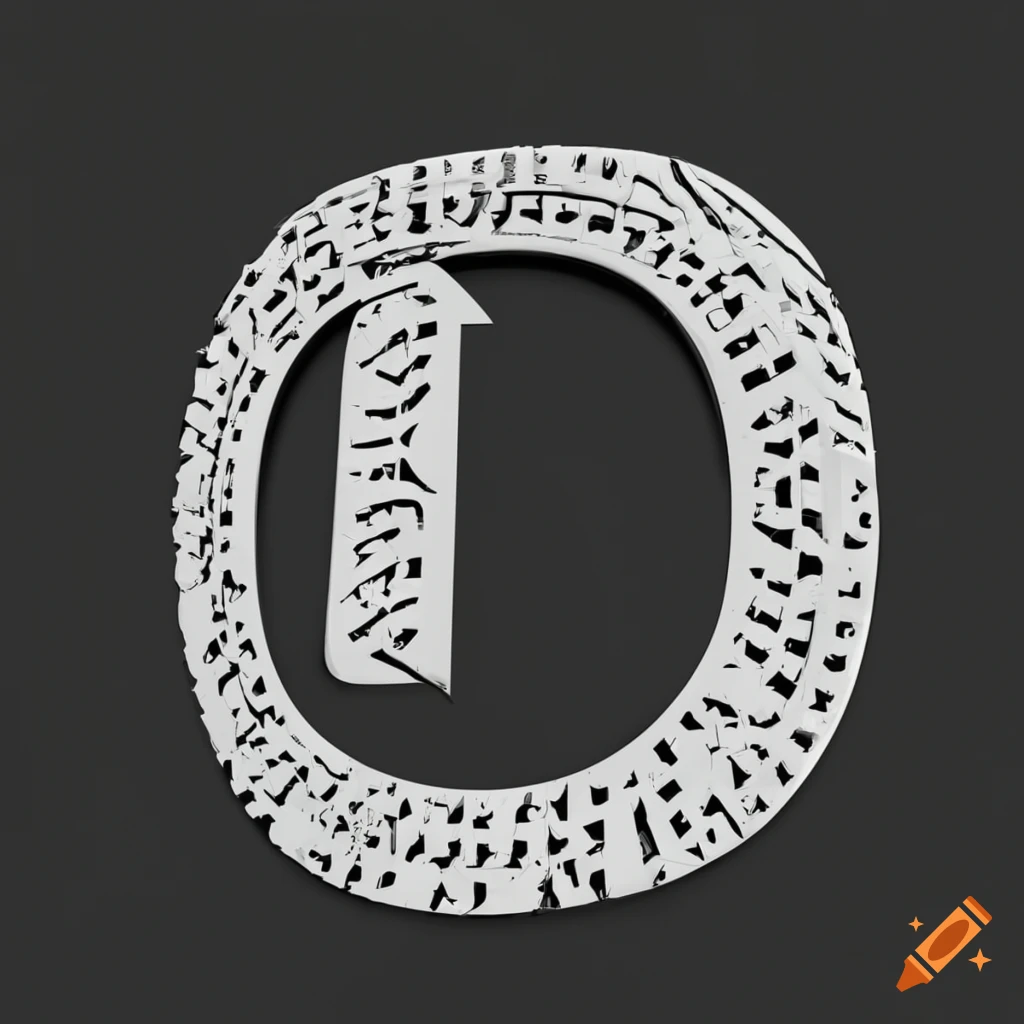 3d logo design with intertwined letters p and b