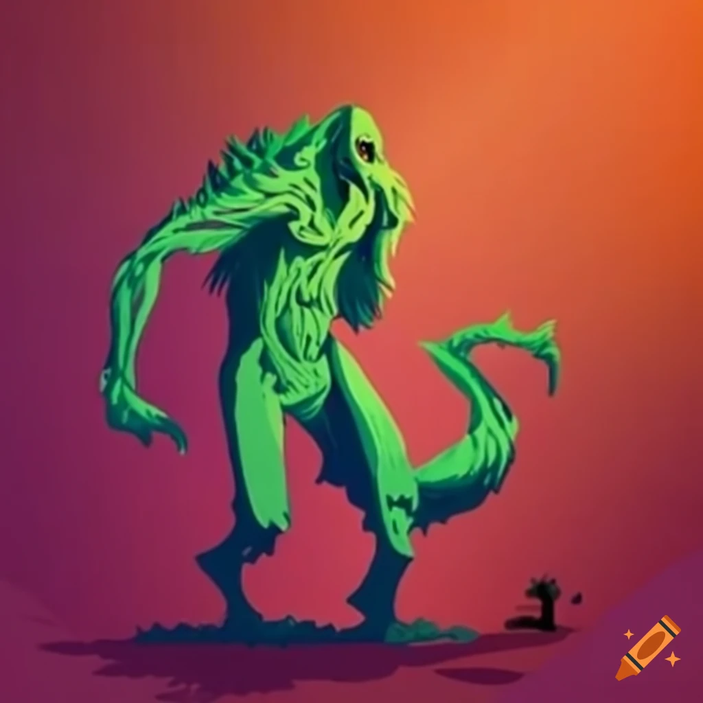 Image of a mysterious creature from the florian triangle