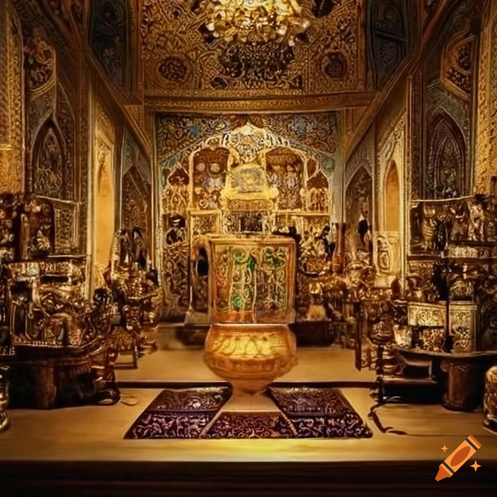 Handicraft from Isfahan on Craiyon