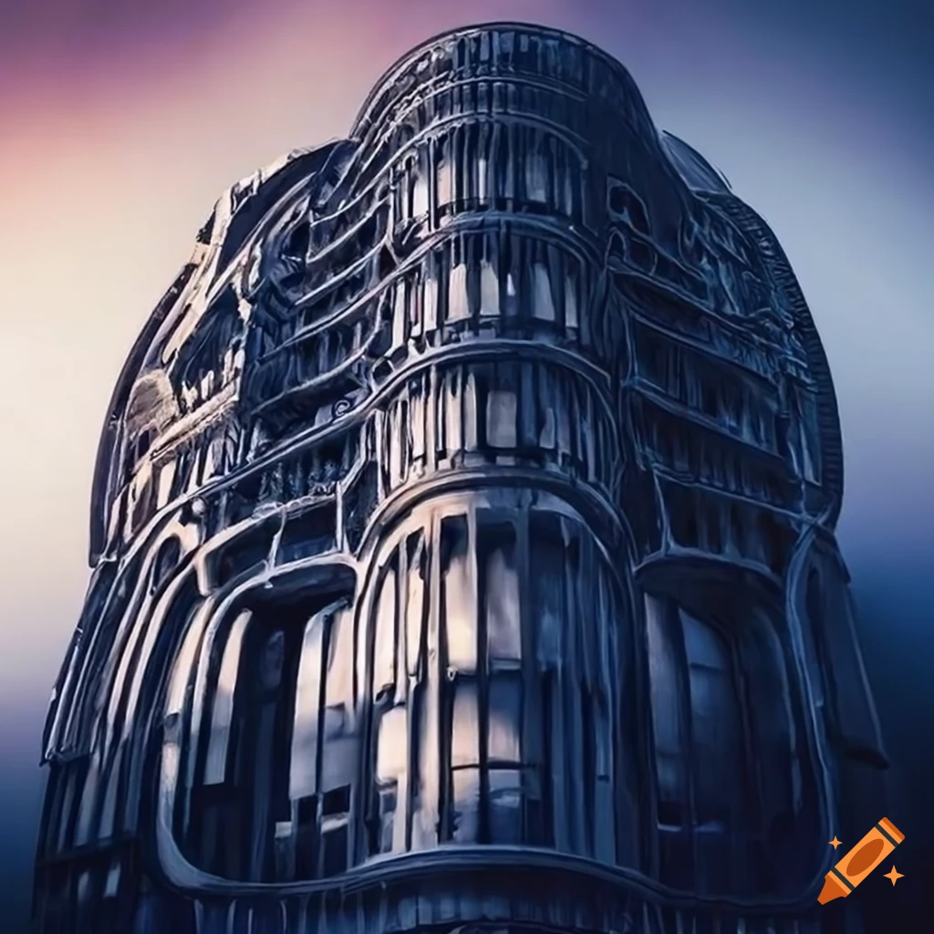 Giger style office building
