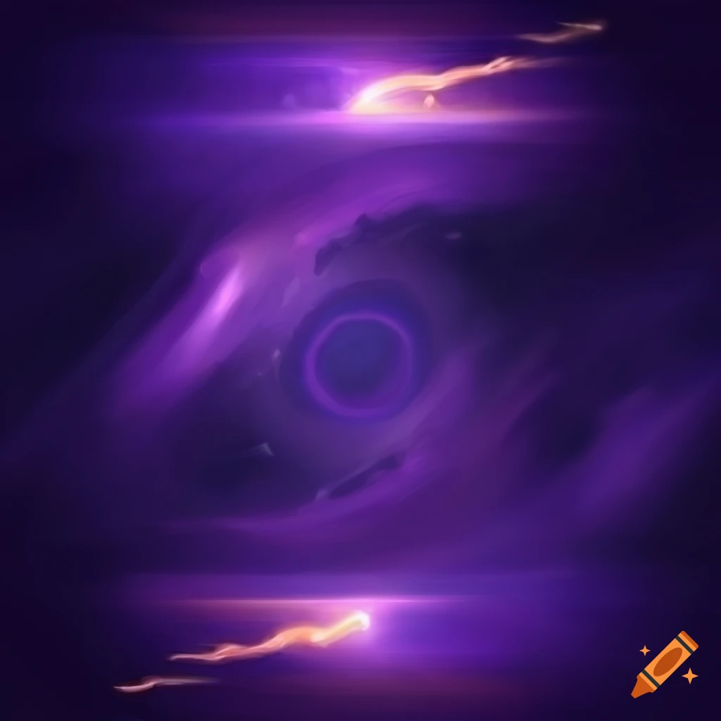 Detailed painting of a river in a starry astral sea