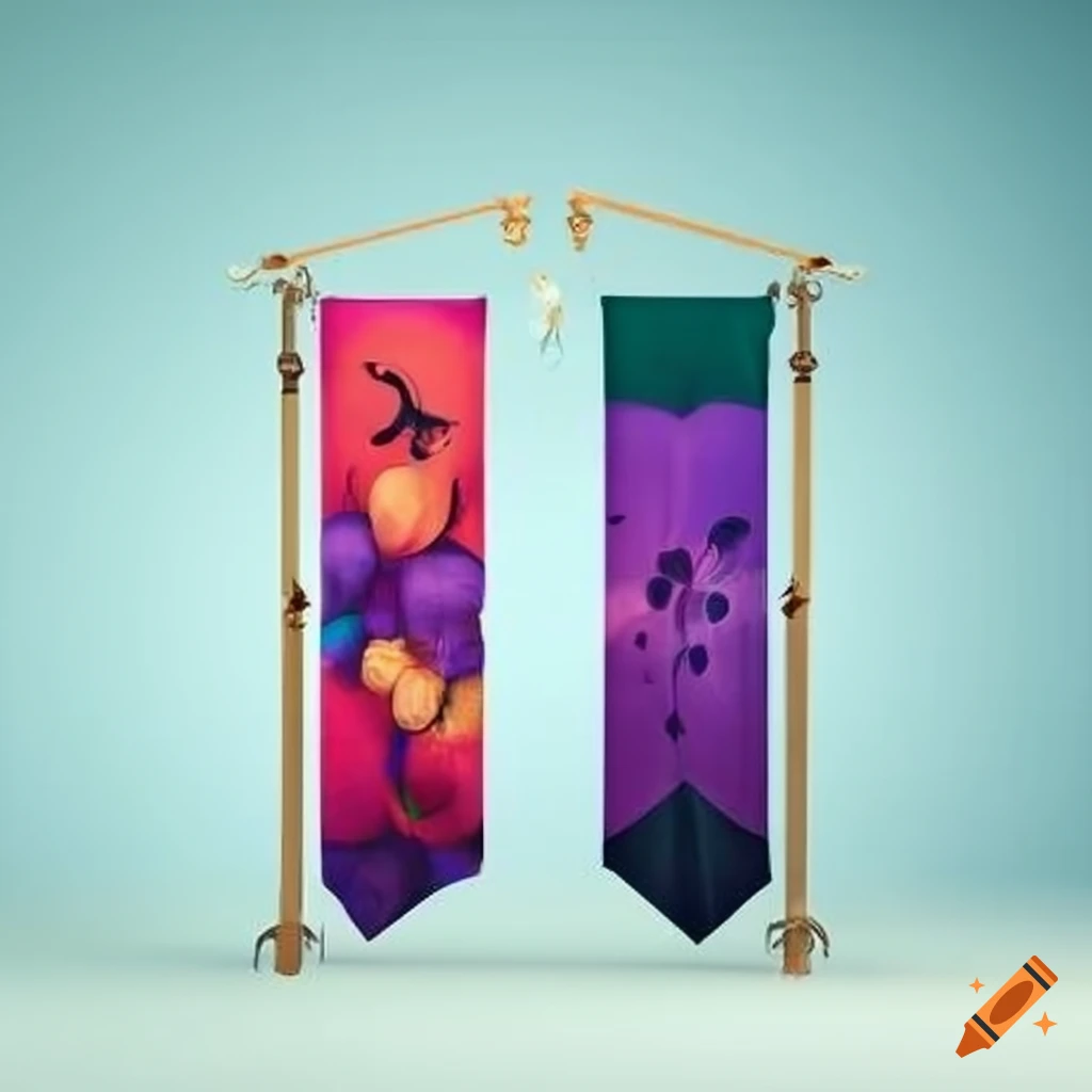 Set of well-designed banners on Craiyon