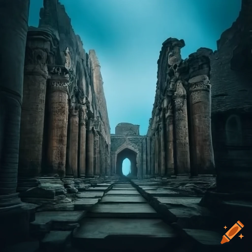 Ruins of an ancient civilization