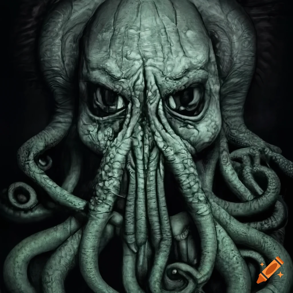 Detailed portrait of cthulhu on Craiyon